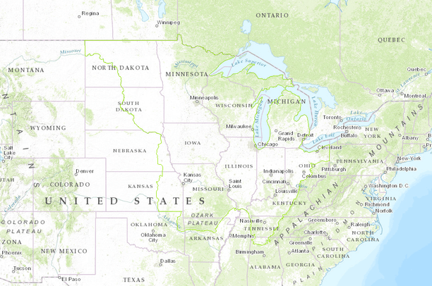 Midwest Grasslands Network Focal Region | Data Basin