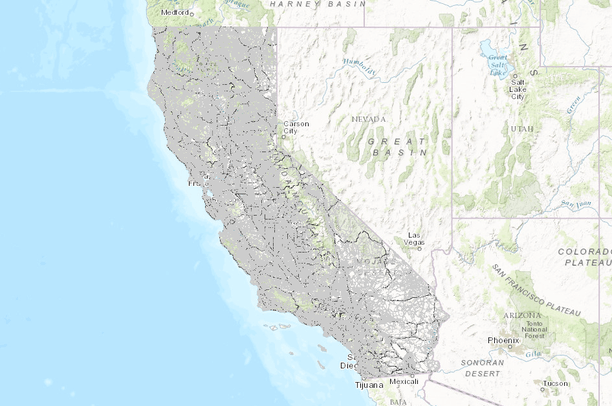 California Tiger Roads 2015 raster | Data Basin