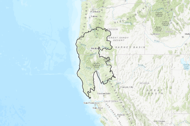 Fisher Modeling Boundary | Data Basin