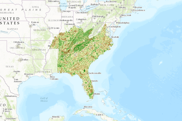 TNC Southeast Resilience | Data Basin
