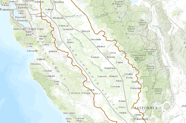 DRAFT - Solar Stakeholders Boundary | Data Basin