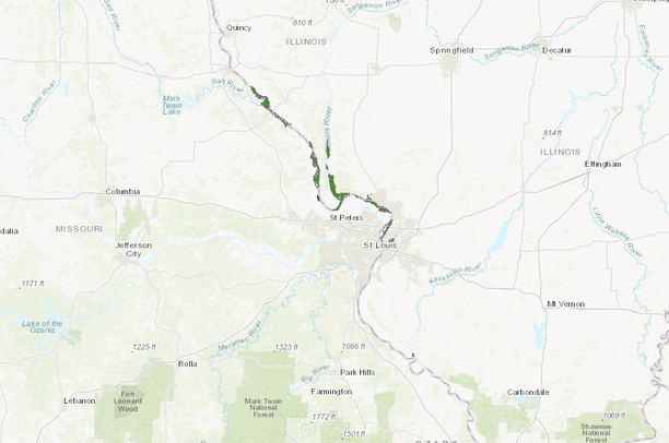 USACE Rivers Project Official Boundary Jan 2014 | Data Basin