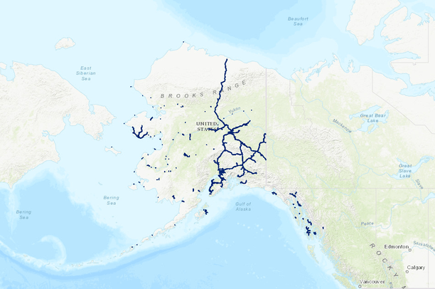 All Routes, Alaska | Data Basin