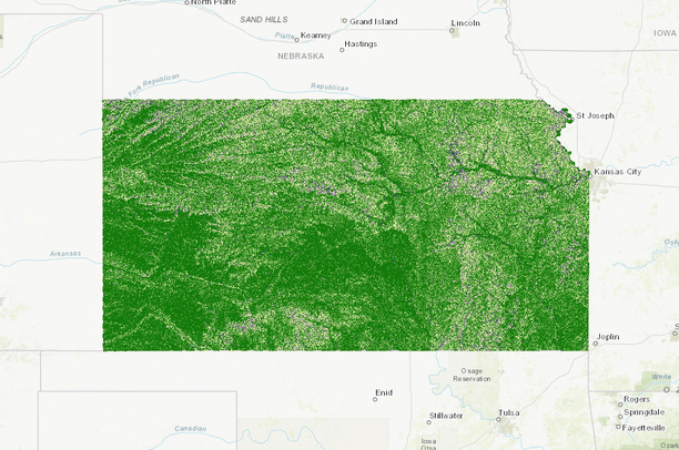 Topographic (LS) Factor, Kansas | Data Basin