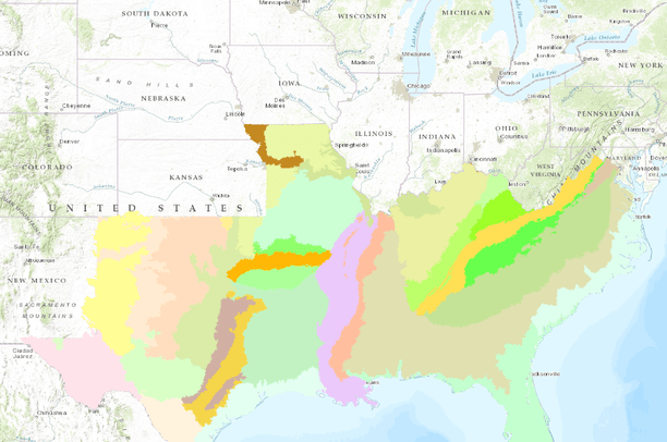 US Level III Ecoregions attributed to NHDPlus catchments | Data Basin