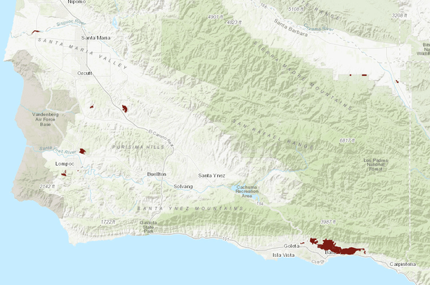 Fire Hazard Severity Zones in Local Responsibility Areas | Data Basin