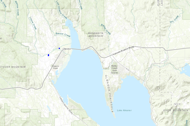 Lassen National Forest- Chester CA 2019 BatAMP | Data Basin