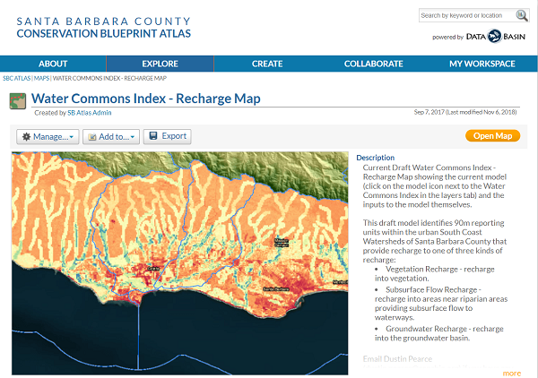 Water Commons Index (DRAFT) | Use Cases | Data Basin