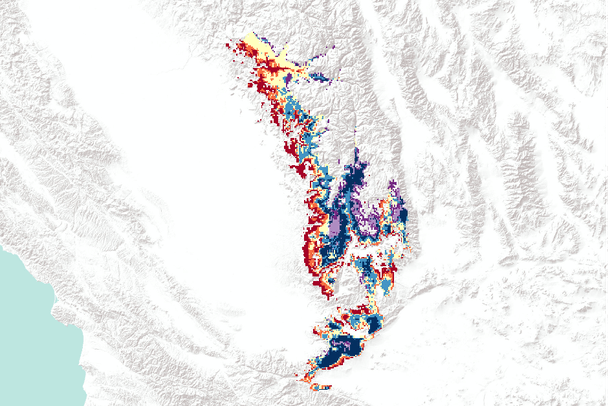 Ensemble forecast of climate suitability for mountain mahogany ...
