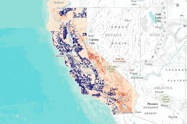 Grazing Land and Soil Sensitivity in California | Data Basin