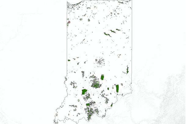 Protected Areas - Indiana, May 2010 | Data Basin