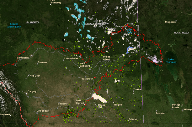 Sask Waterbodies_Ishita | Data Basin