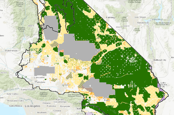 Figure 12. DRECP LUPA General Public Lands | Data Basin