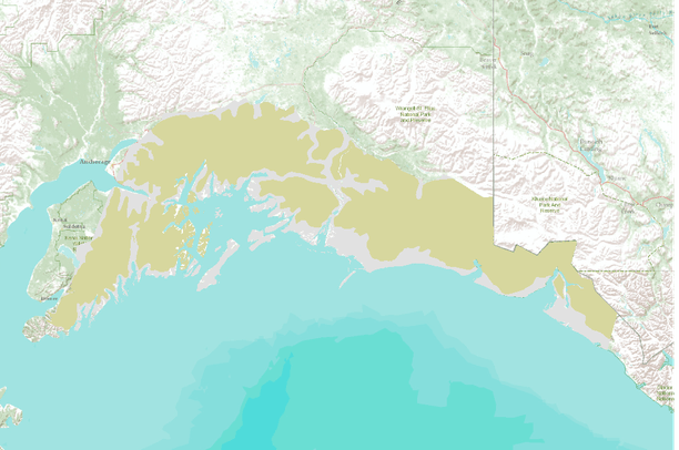 Soil minimum depth (inches) for the North Pacific Landscape ...