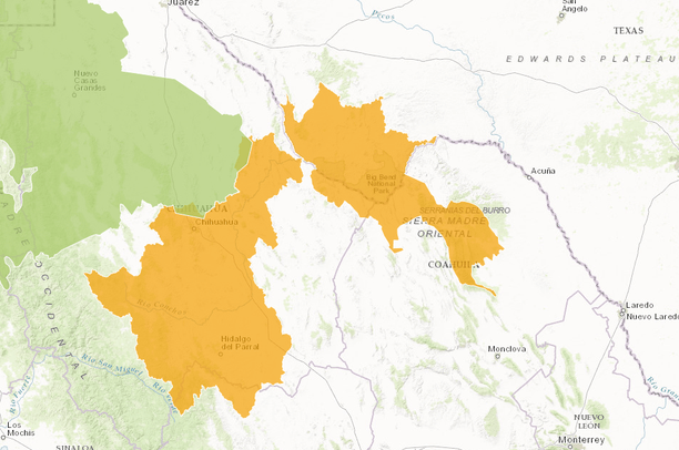 LCD ecosystems map | Data Basin