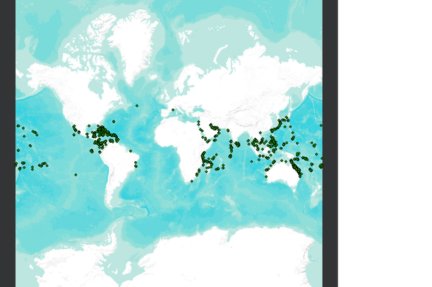 World Coral Bleaching Occurrences | Data Basin