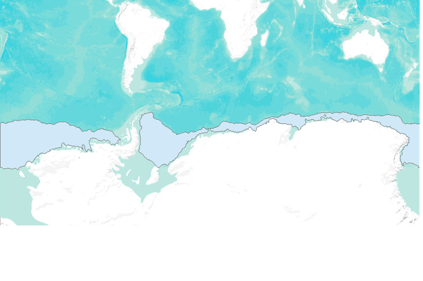 Sea Ice Index - historic sea ice extent for the South Pole (median for ...