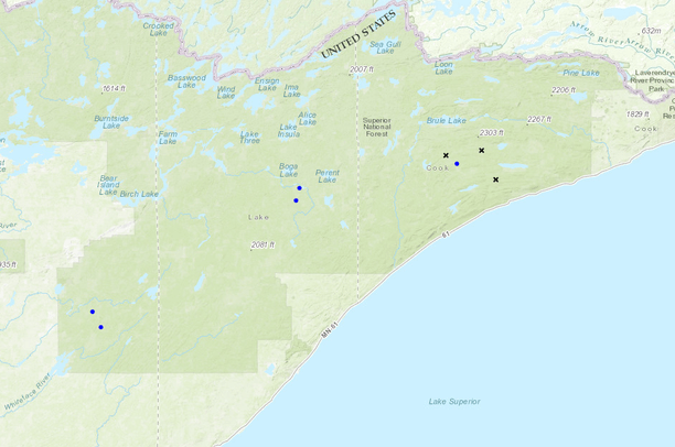 USDA Forest Service NABat Results 2016 | Data Basin