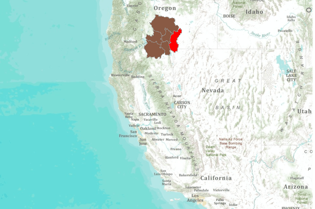 California roach (Hesperoleucus symmetricus) distribution and status by ...