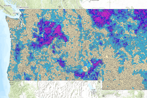 EnviroAtlas - Percent Crop Land Cover for the Northwestern United ...
