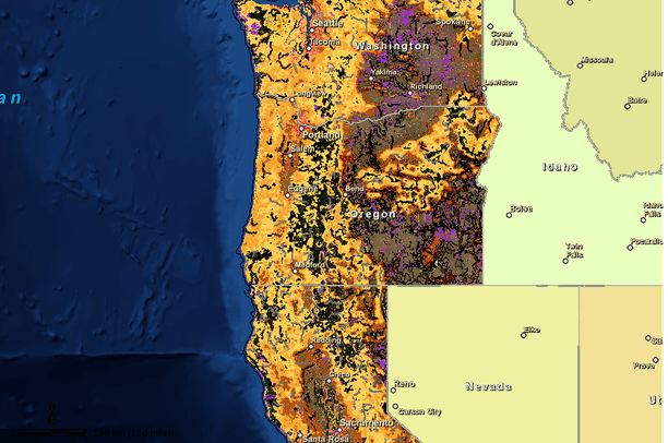Pacific Northwest MAPS Network - Nashville Warbler | Data Basin