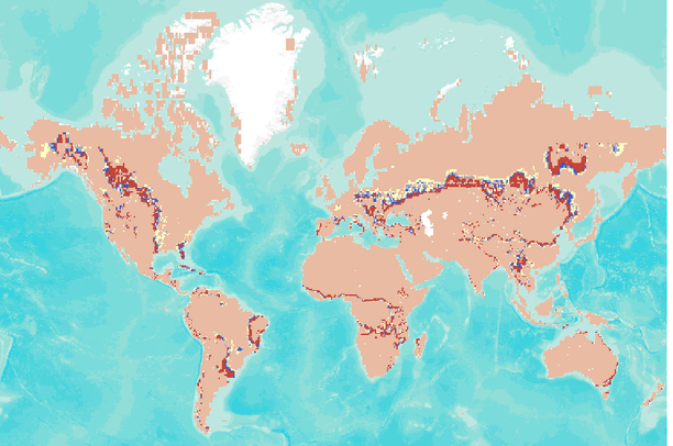 Coefficient of Variation for Climate Moisture Index, 1950-2000 | Data Basin