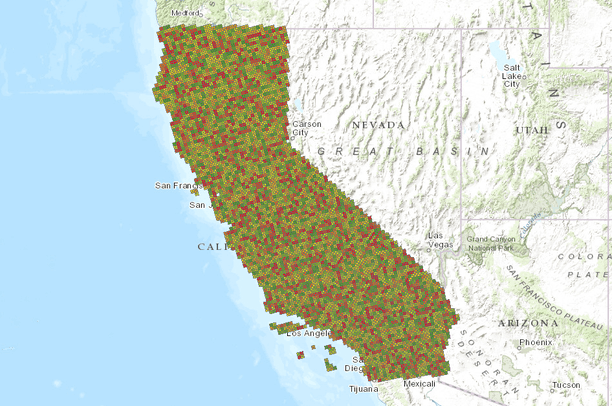 Bat Sampling Grid Priorities in CA | BatAMP