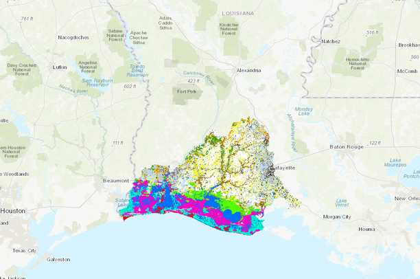 High resolution landcover for the Western Gulf Coastal Plain of ...