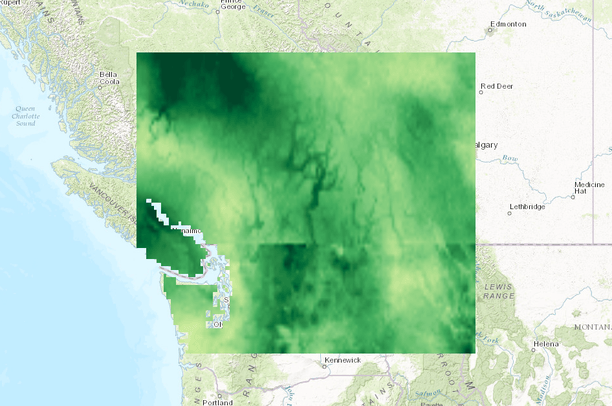 Average Precipitation Intensity | Data Basin