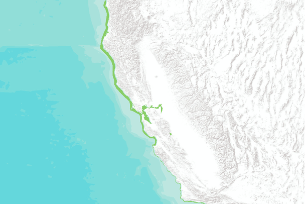 Starry flounder (Platichthys stellatus) distribution in California as ...