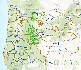 Oregon Connectivity | Groups | Data Basin